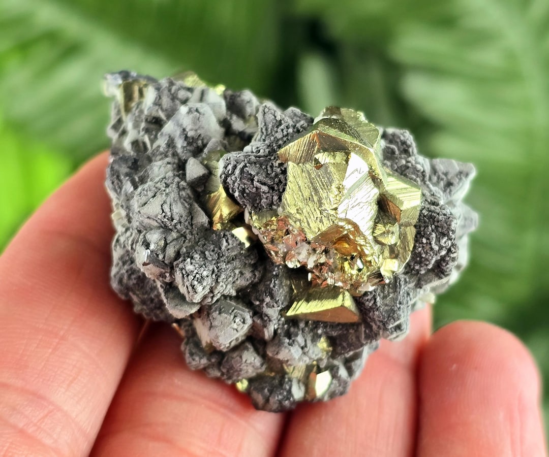 Amazing Sphalerite With Chalcopyrite , Raw Crystal, Natural Mineral ...
