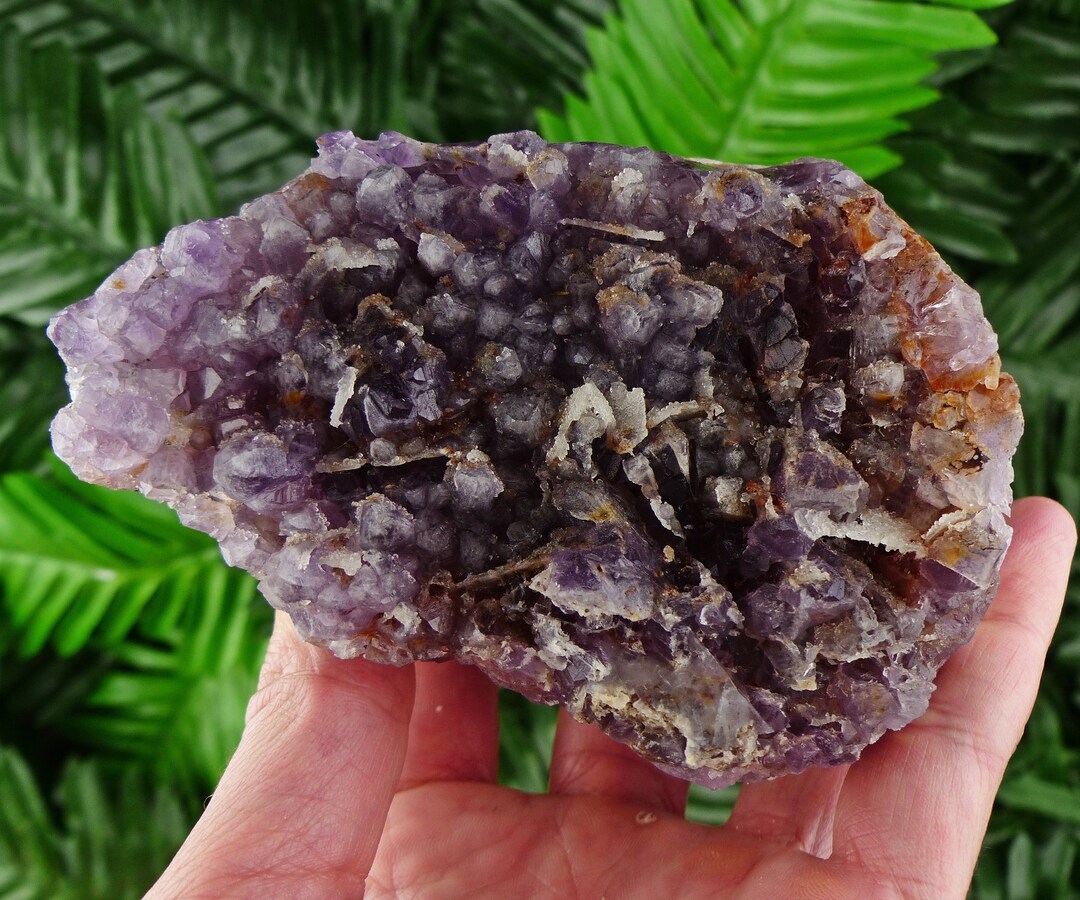 Rare Amethyst Crystal, Bulgarian Amethyst, Raw Crystal, Natural Mineral ...