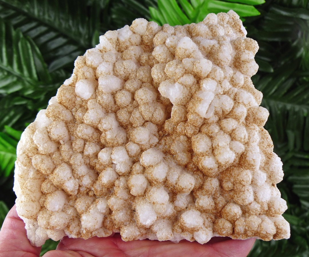Amazing Big Calcite With Rhodochrosite, Raw Crystal, Natural Mineral ...