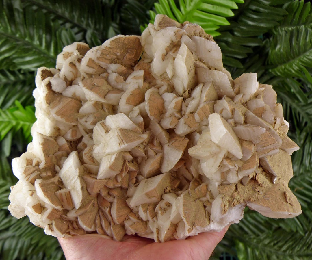 Museum Big Calcite Crystal, Raw Crystal, Natural Mineral, Healing ...