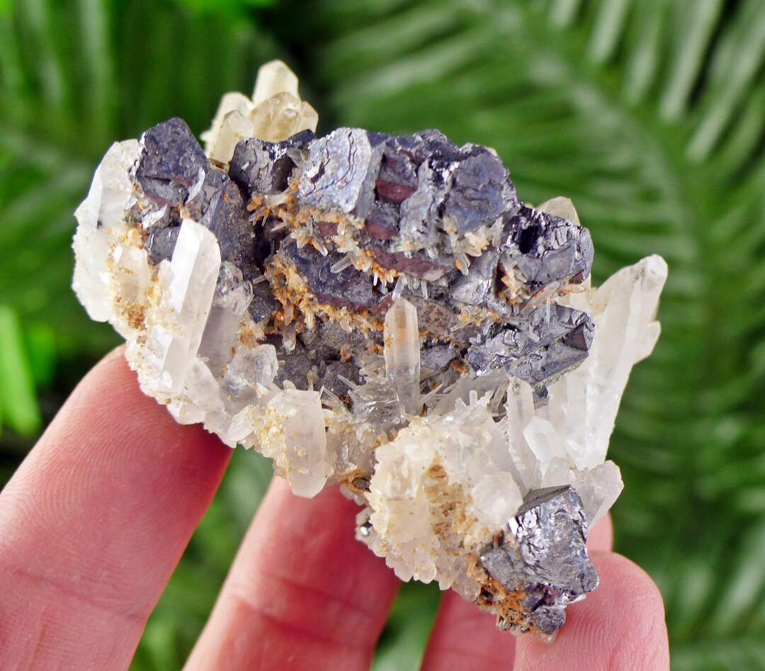Quartz With Galena Spinel Law Twins, Crystals, Quartz Crystal , Quartz ...