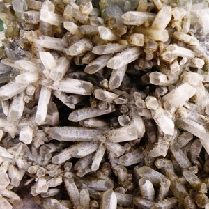 Amazing Milky Quartz With Chlorite, Raw Crystal, Natural Mineral ...