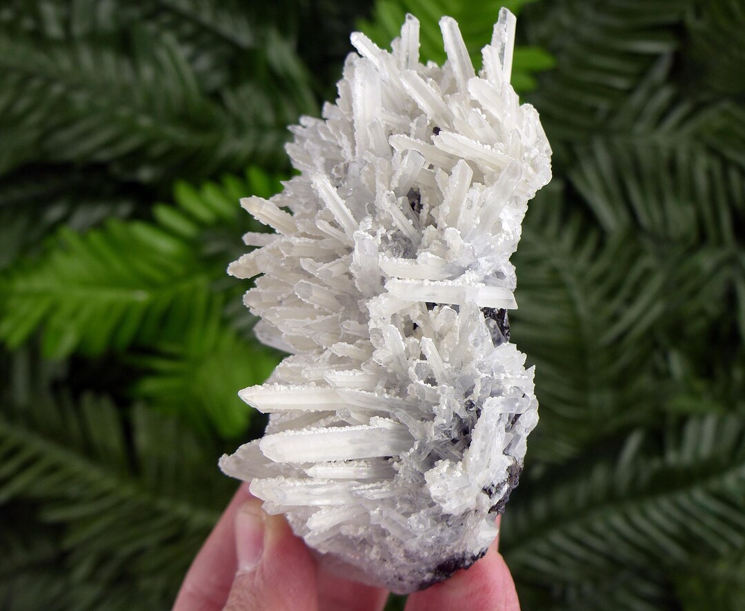Amazing Quartz With Calcite, Raw Crystal, Natural Mineral, Healing ...