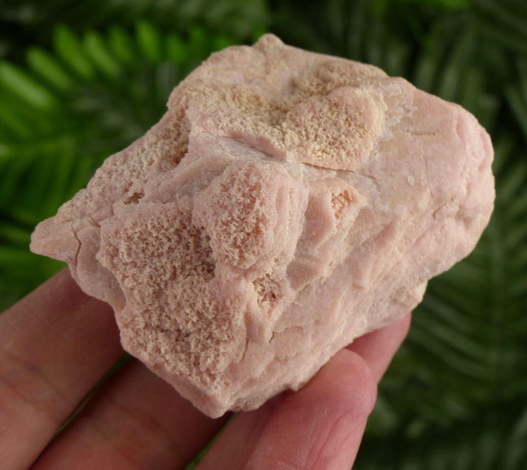 Rare Pink Rhodochrosite Crystal , Raw Crystal, Natural Mineral, Healing ...