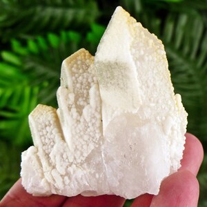 Amazing Milky Quartz With Calcite, Raw Crystal, Natural Mineral ...