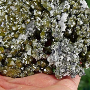 Rare Green Gem Sphalerite Var. Cleiophane, Raw Crystal, Natural Mineral ...