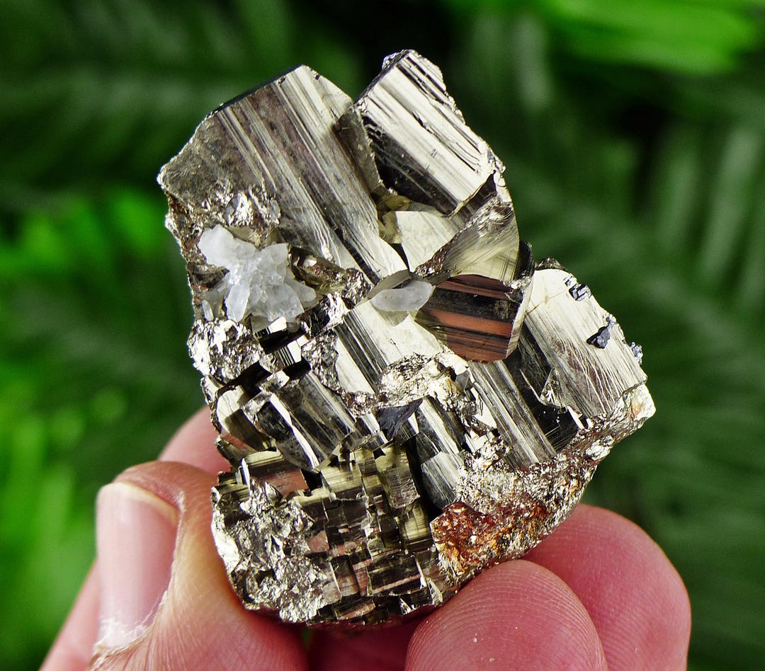 Amazing Shiny Pyrite Crystal, Fool's Gold, Raw Crystal, Natural Mineral ...