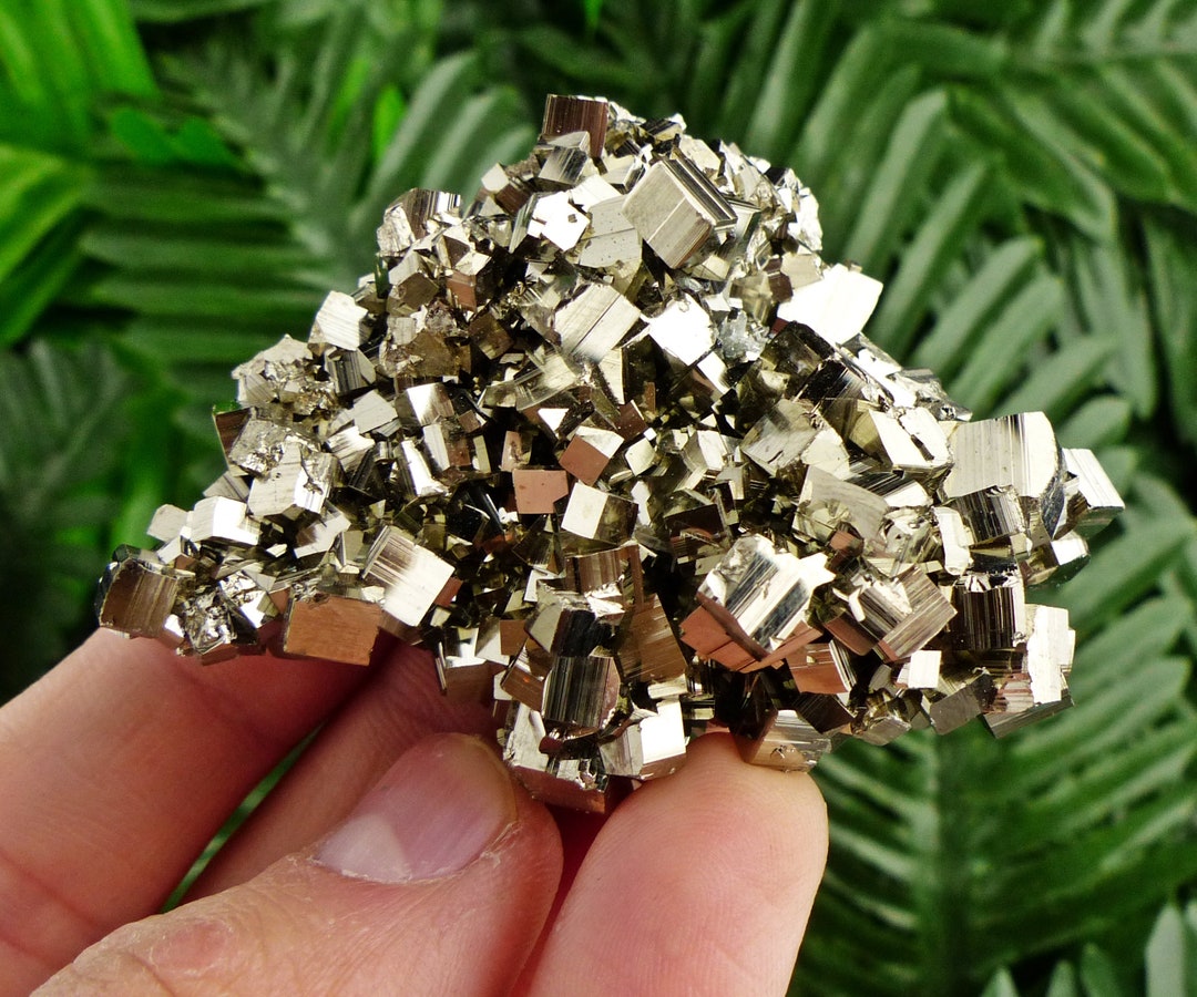 Pyrite, Shiny Crystal, Yellow Crystal, Raw Mineral, Natural Crystal ...