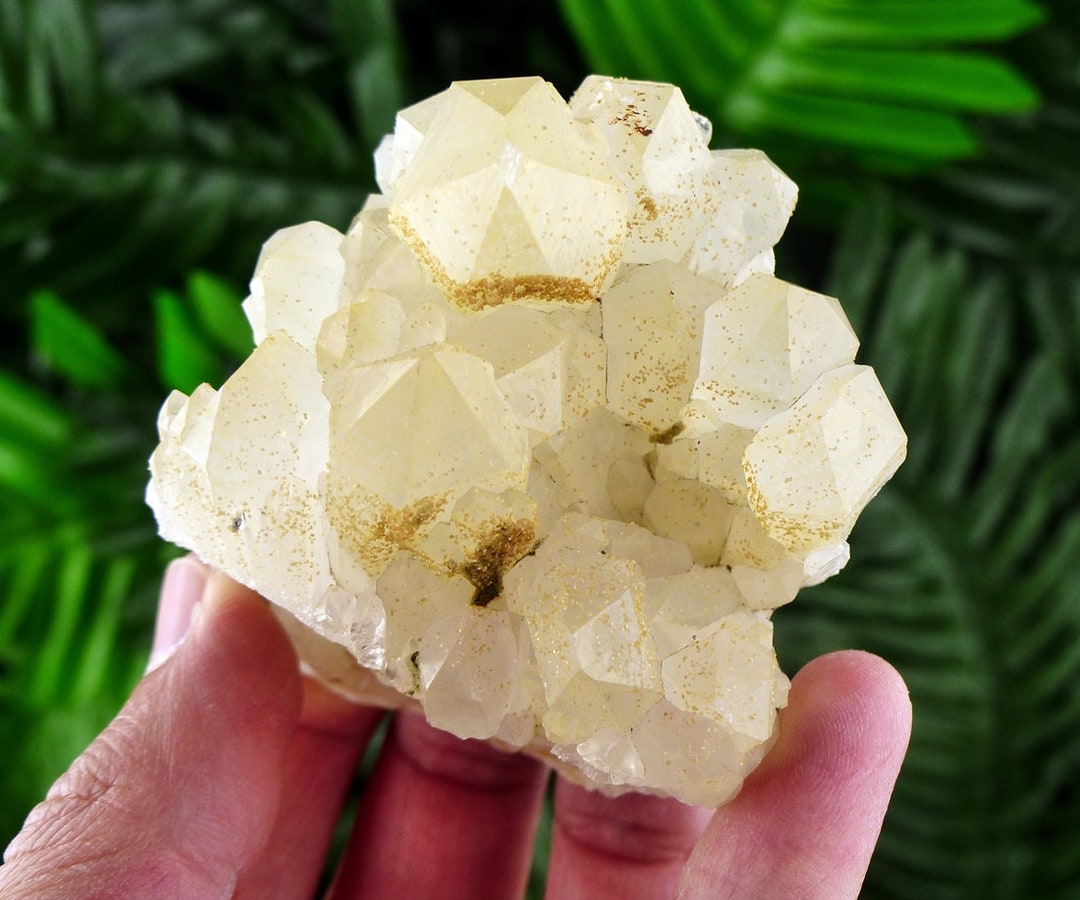 Quartz With Iron Oxide, Milky Quartz, Rhodochrosite, Raw Crystal ...