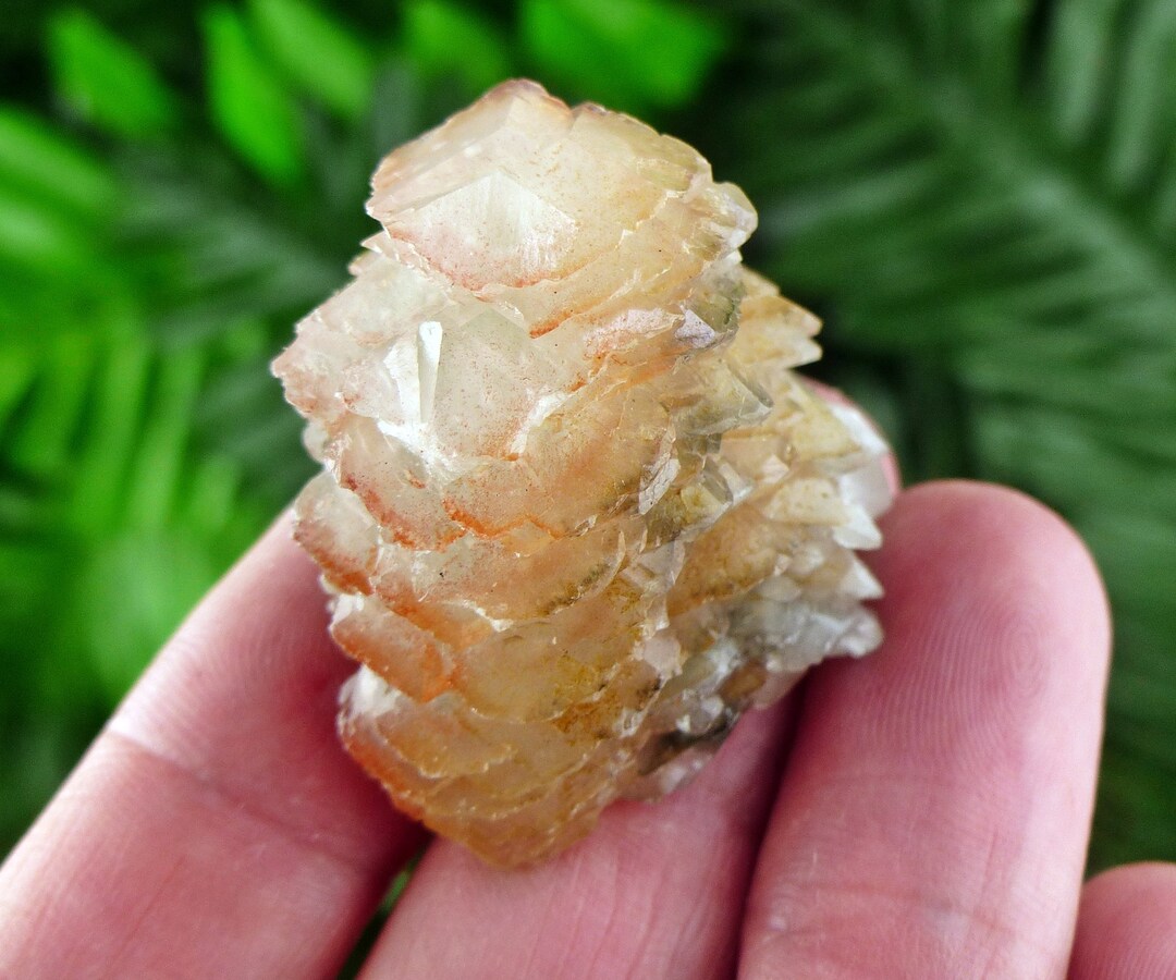 Rare Calcite Crystallization With Chlorite and Hematite Raw - Etsy