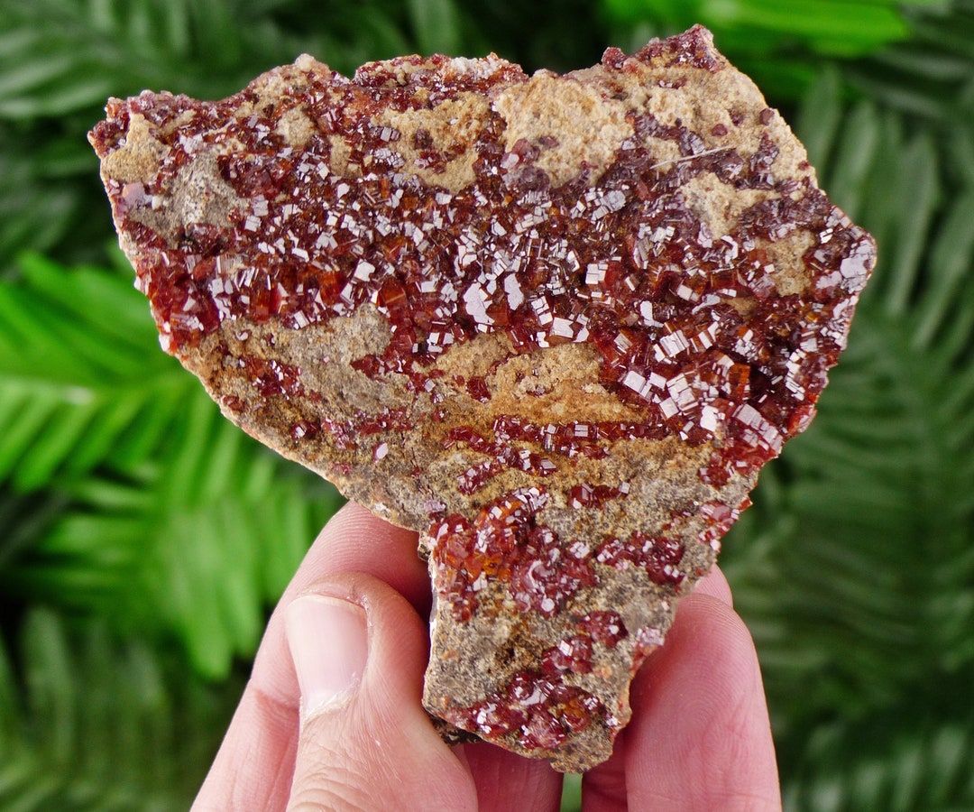 Red Vanadinite, Vanadinite Crystal, Vanadinite, Raw Crystal, Natural ...