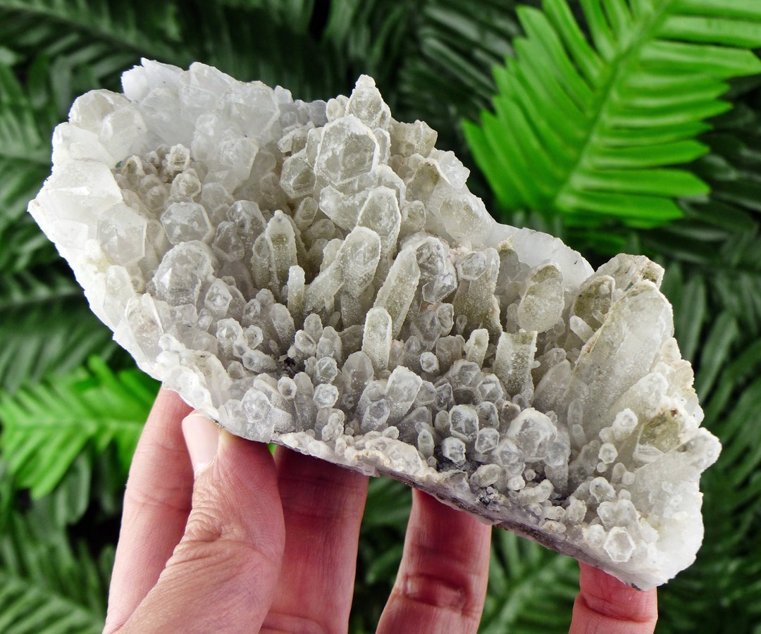 Quartz With Chalcedony, Quartz Crystal, Natural Crystal, Milky Quartz ...