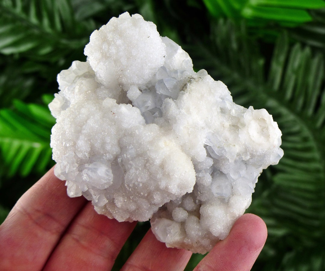 Quartz With Chalcedony | Chalcedony Crystal | Crystal Cluster ...