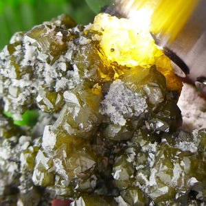 Rare Green Gem Sphalerite Var. Cleiophane, Raw Crystal, Natural Mineral ...