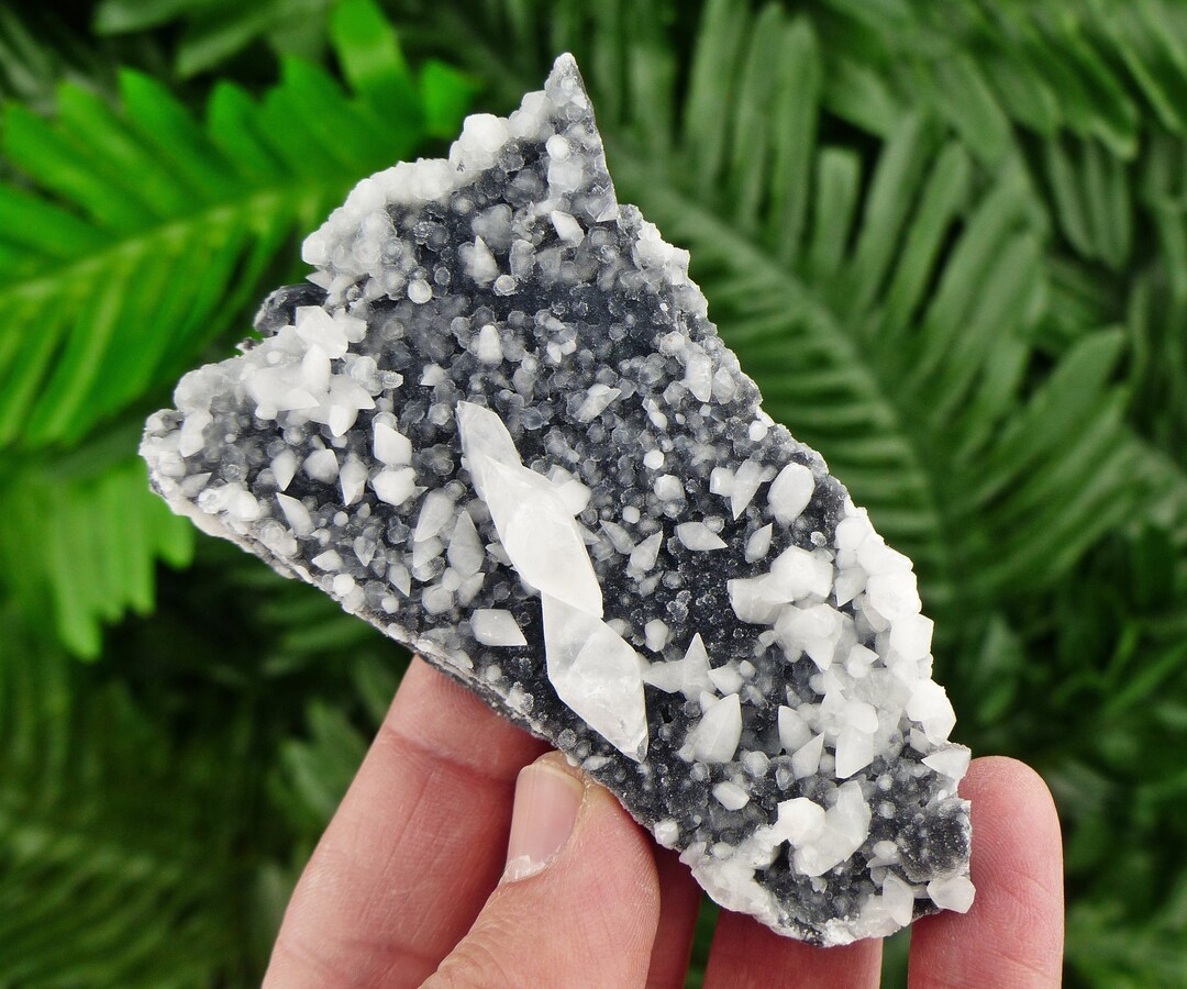Chalcedony With Calcite, Calcite Crystal, Chalcedony, Raw Crystal ...