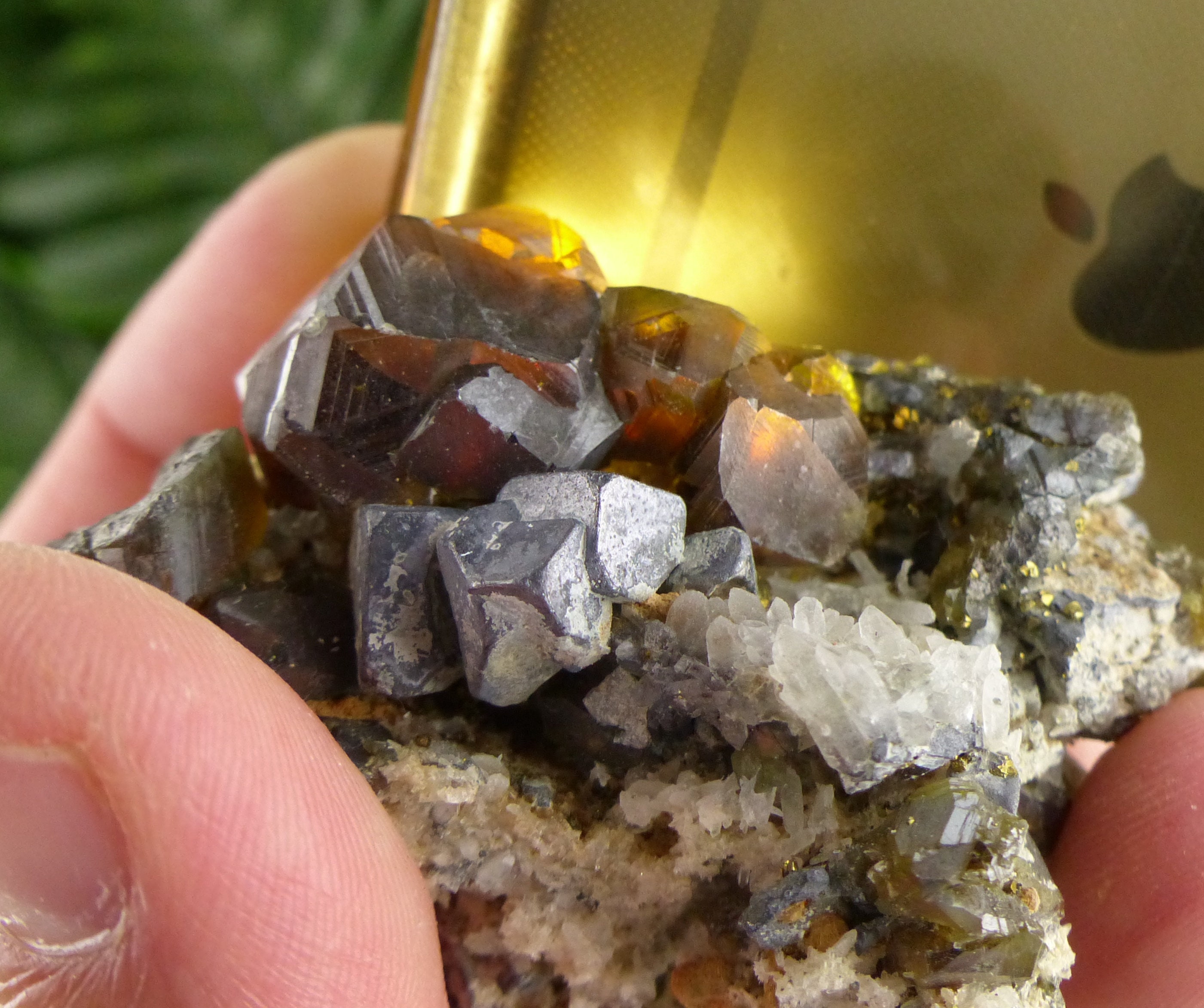 Museum Gem Sphalerite Var Cleiophane With Galena and Quartz | Etsy