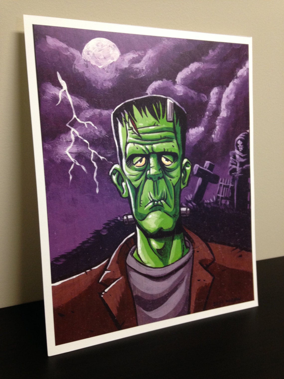 8 X 10 Frankenstiens' Monster Print FREE - Etsy