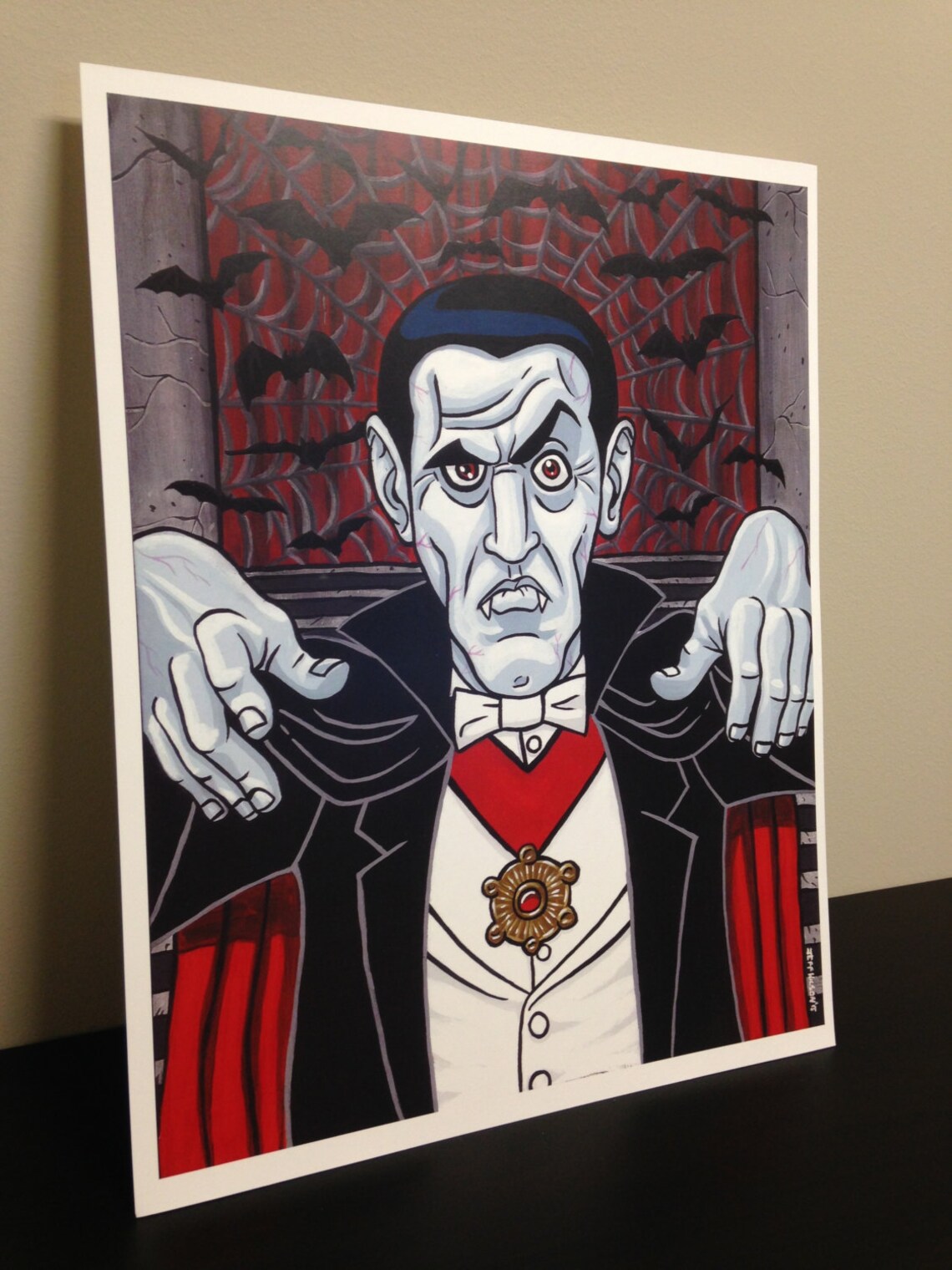 11" X 14" Count Dracula Print FREE SHIPPING! - Etsy