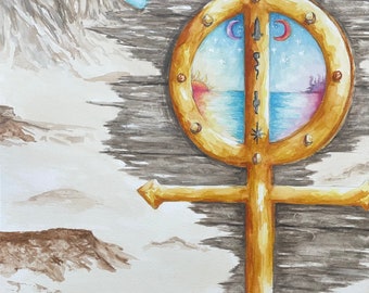 Greta Van Fleet Tears of Rain Inspired Painting - Etsy