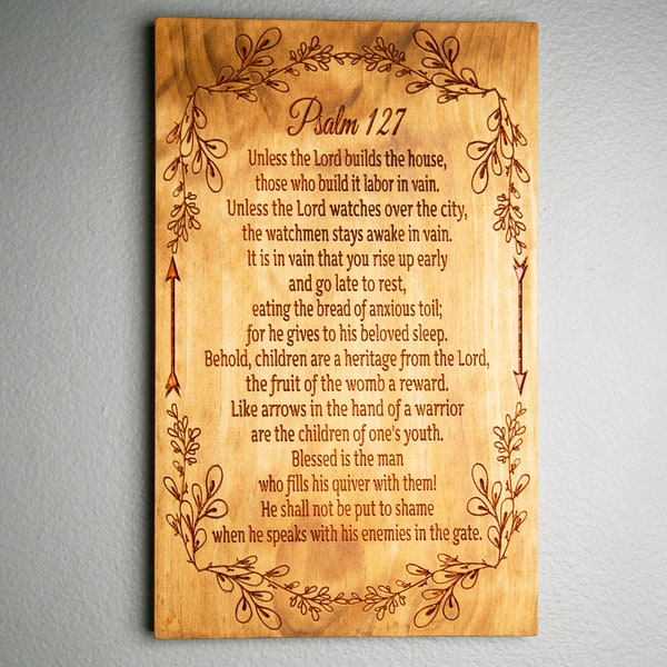 Psalms 127 3 - Etsy