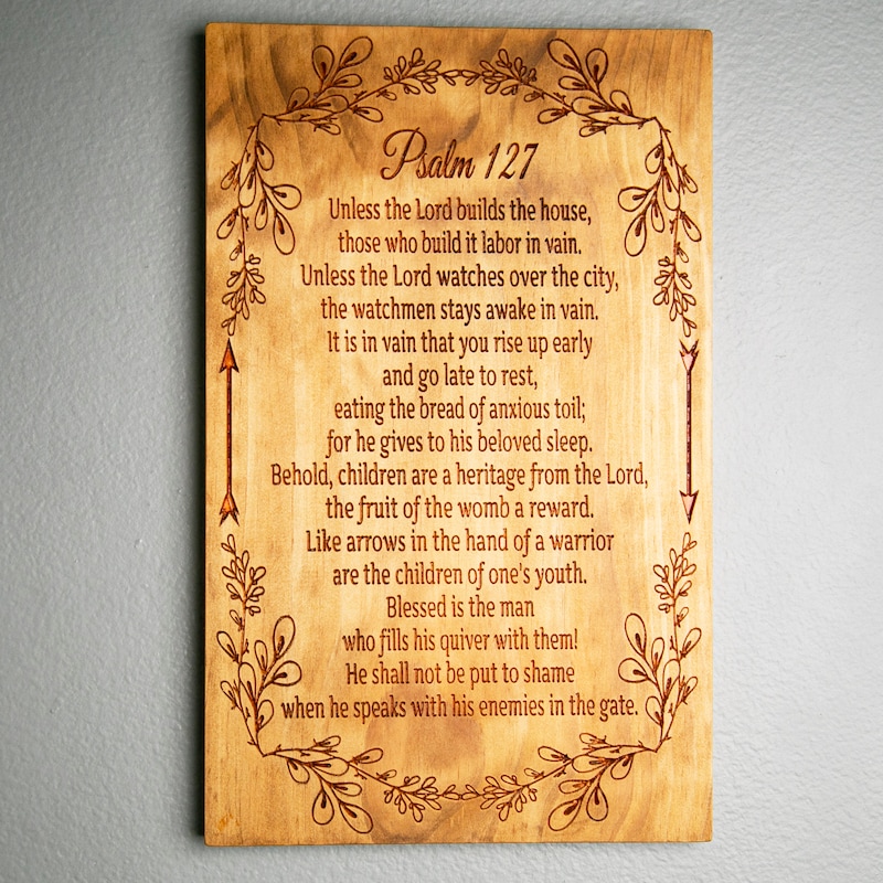 Psalms 127 3 - Etsy