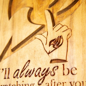 Anime Carved Wooden Sign - Etsy