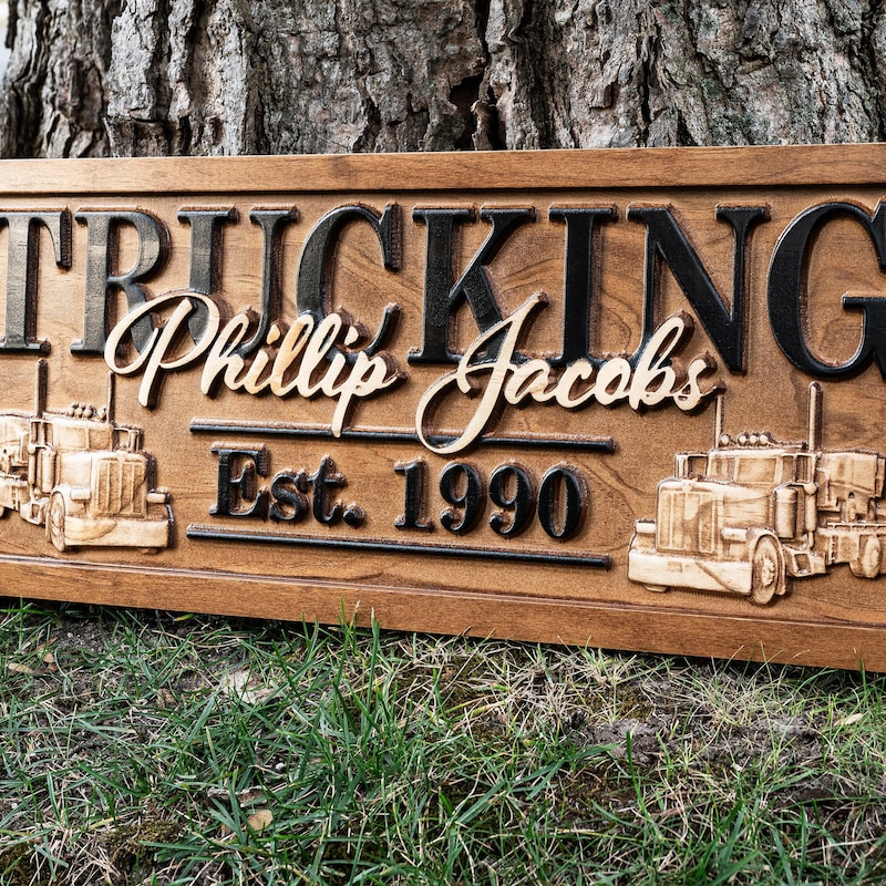 Engraved Signs Truck - Etsy