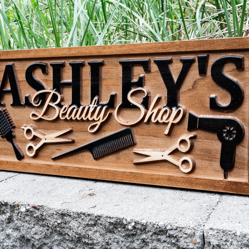 Hair Salon Sign - Etsy