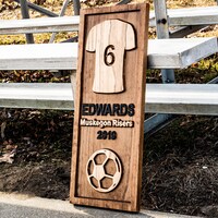 Metal Custom Name Soccer Sign - Etsy