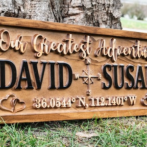 Personalized Wedding Compass Gift for Couple | Bridal Shower Gift ...