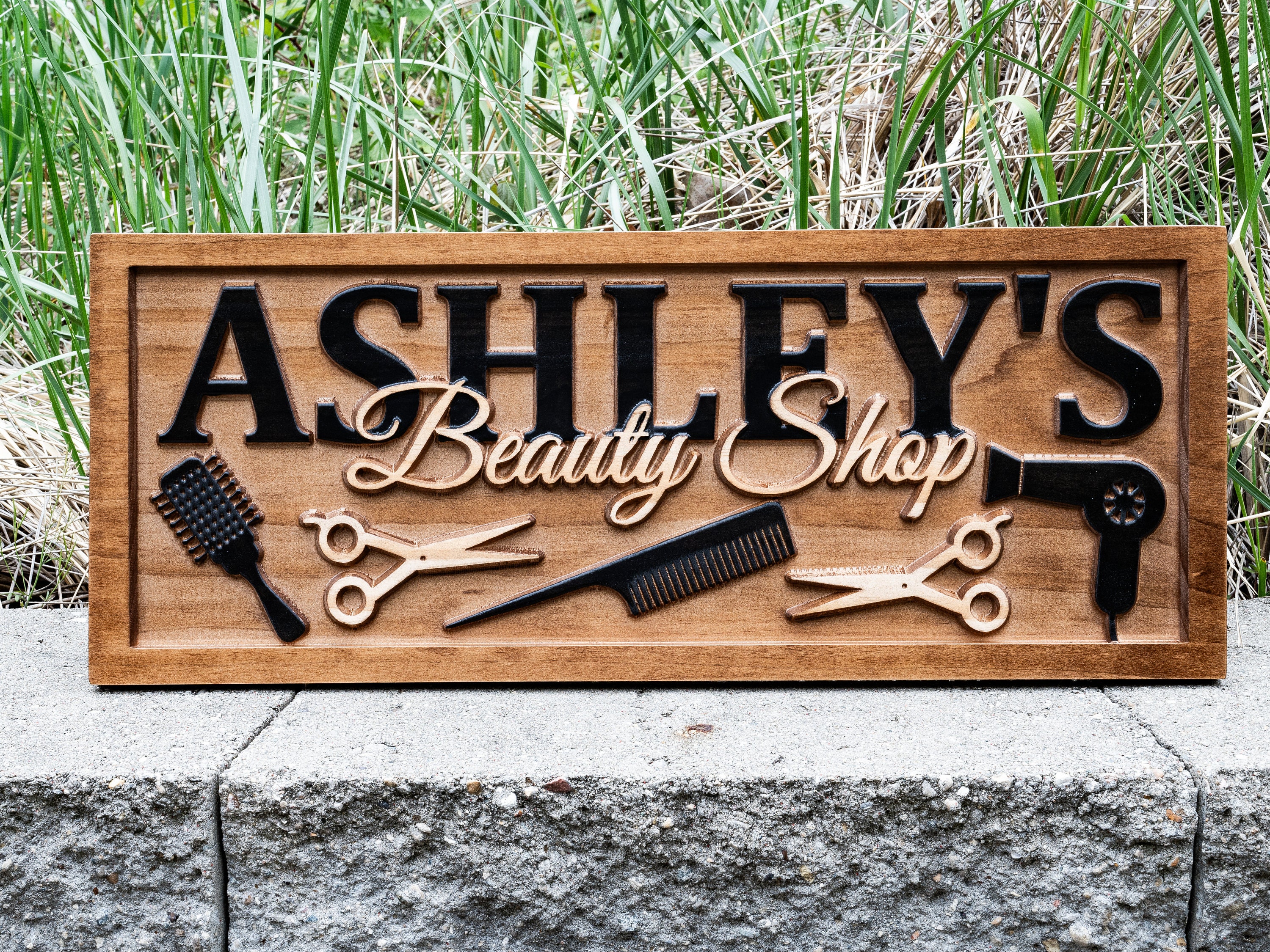 Personalized Beauty Salon Decor, Hairstylist Gifts, Hair Salon Decor ...