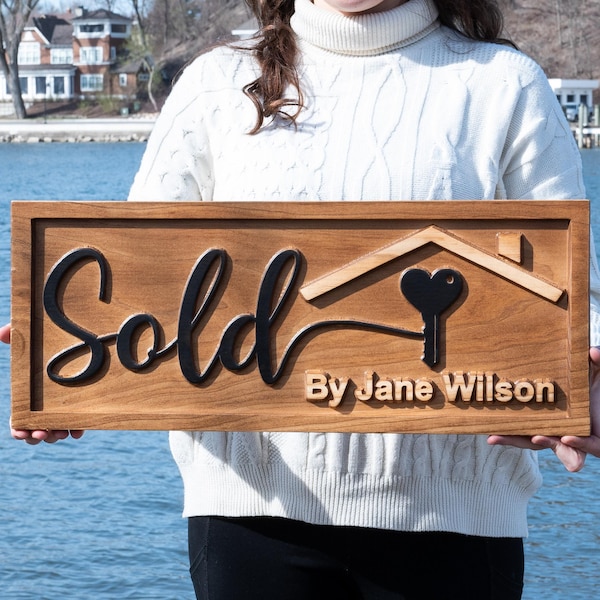 Sold Key Sign - Etsy