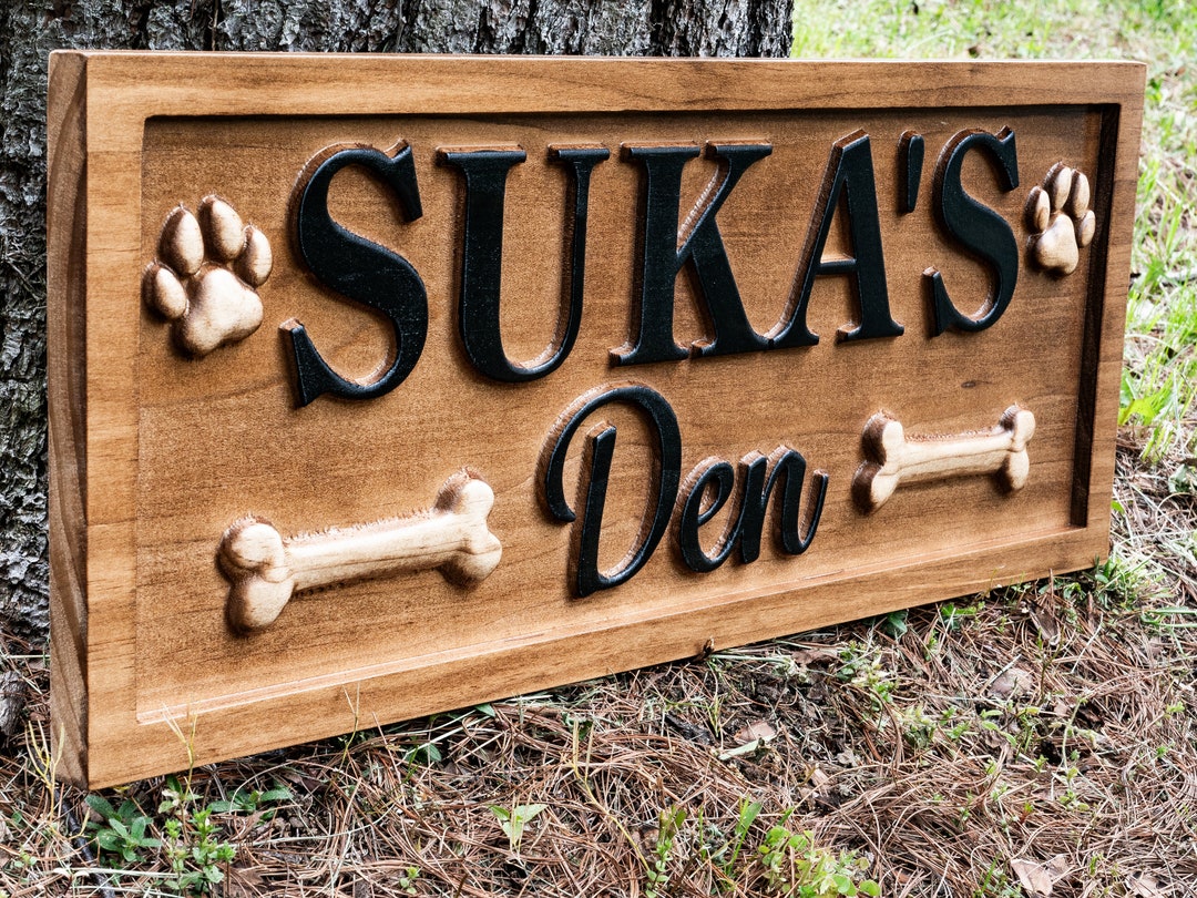 Personalized Dog Name 3D Sign, Pet Memorial Sign, Dog Mom Dog Dad Gift ...