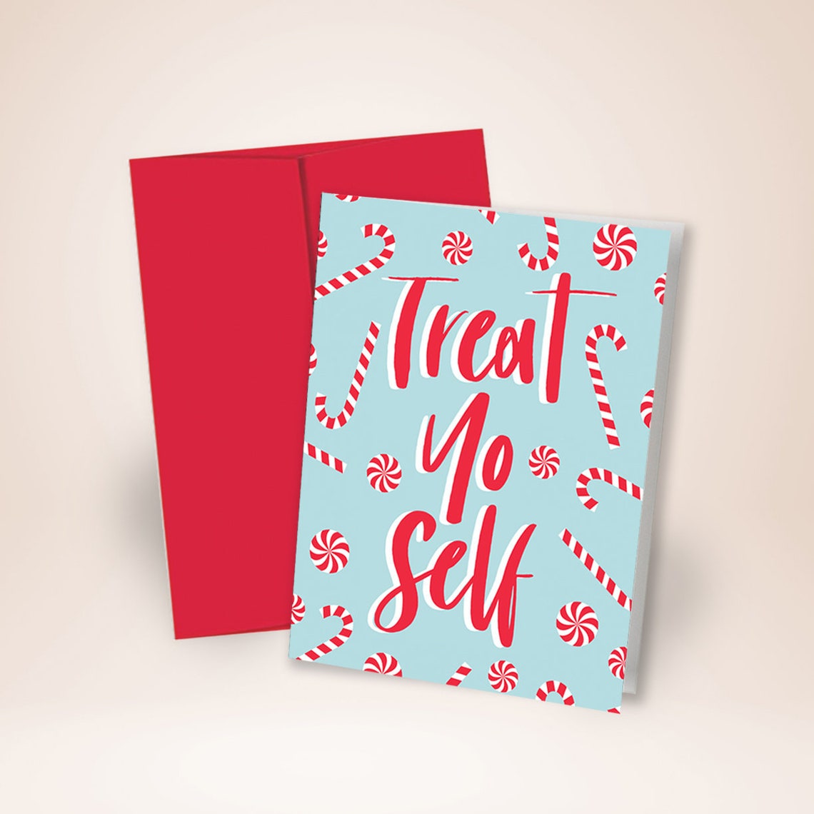 Treat Yo Self Card Set With Gift Card Slits - Etsy