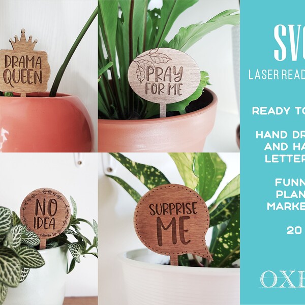 Plant Markers - Etsy