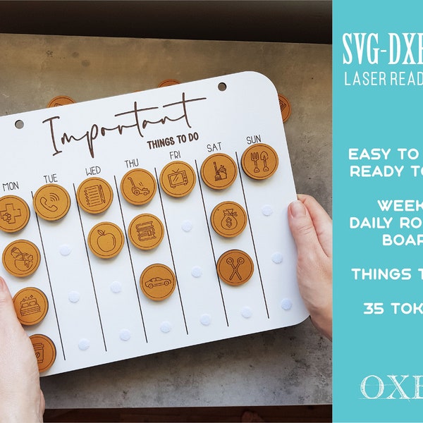 Visual Schedule Clip Art - Etsy