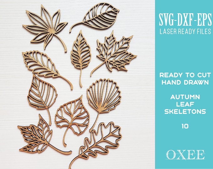 6 Maple Leaf SVG, Maple Leaf Clipart, Cut Files for Silhouette, Files ...