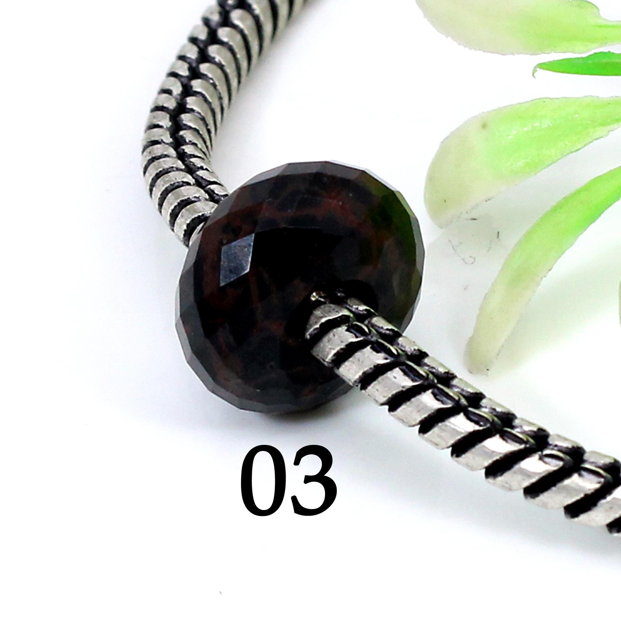 Natural spider web jasper rondelle faceted 14 x 8 x 4.5 mm | Etsy