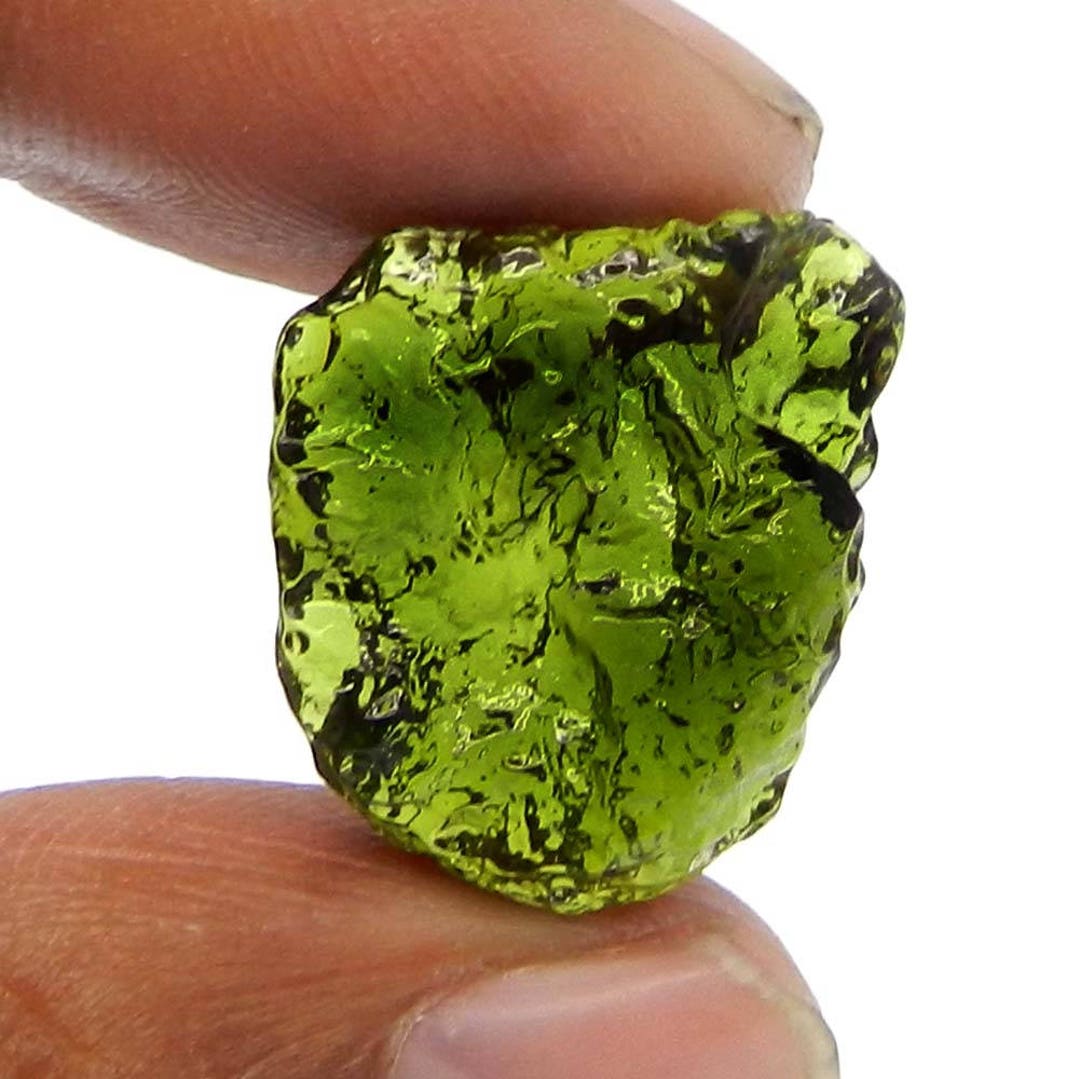 Synthetic Glass Polished Moldavite Semi Precious Stone Manufacturer ...