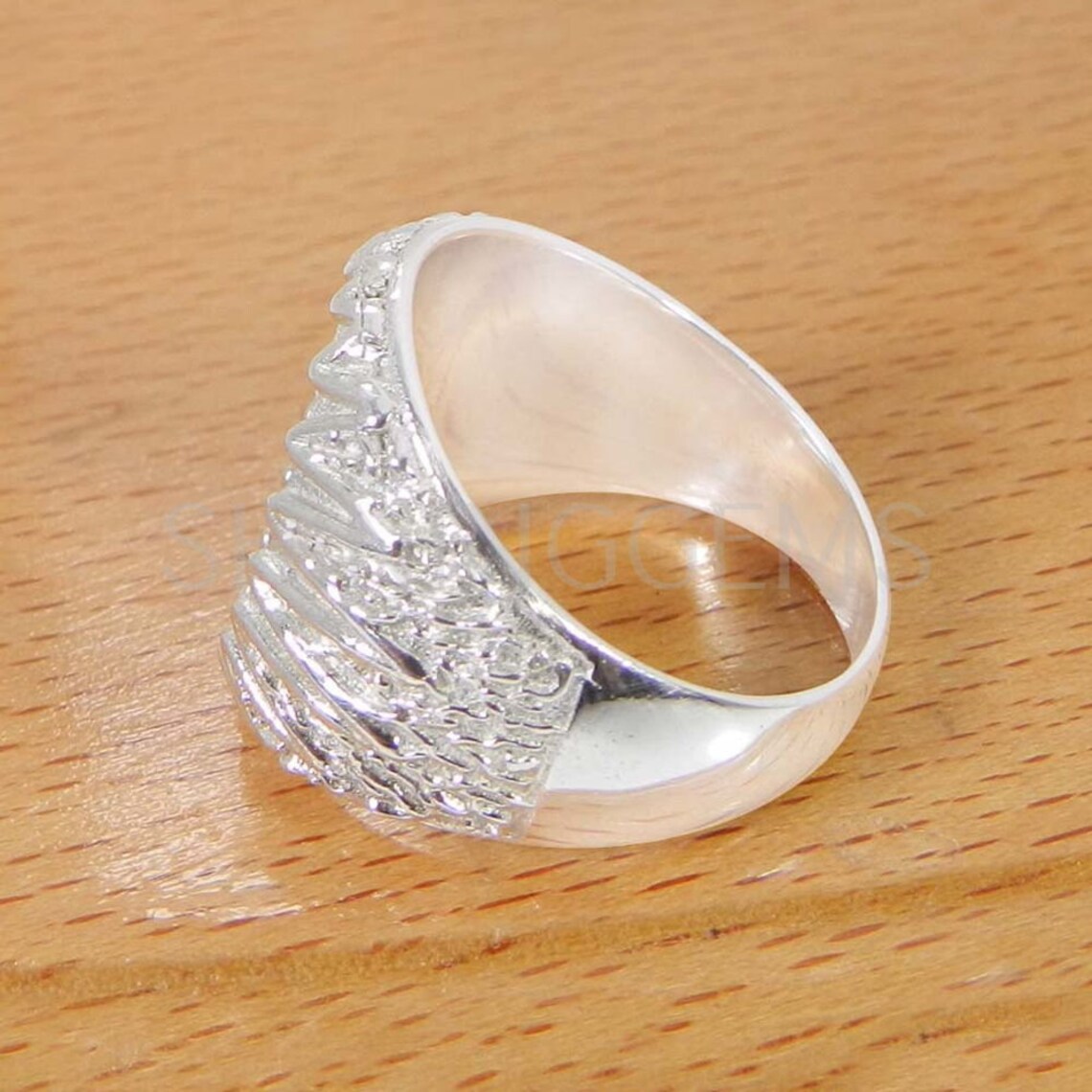 925 Sterling Solid Silver Ring Collet 14 X 10 Mm Oval Cab | Etsy