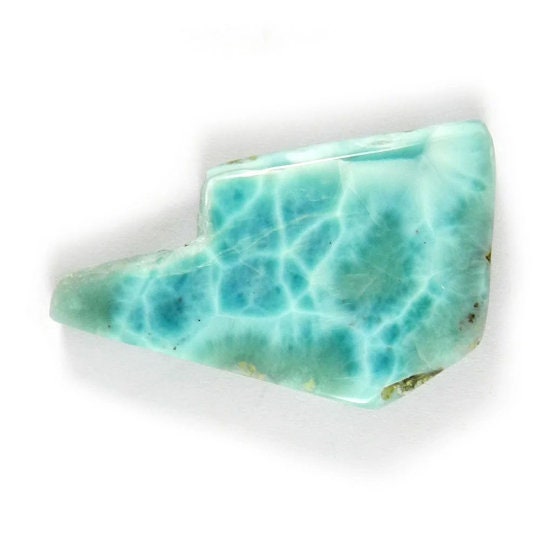 Natural Volcanic Larimar Uneven Slabs Cabochon Very Rare Semi Precious ...