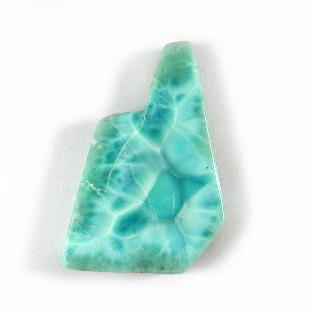Natural Volcanic Larimar Uneven Slabs Cabochon Very Rare Semi Precious ...