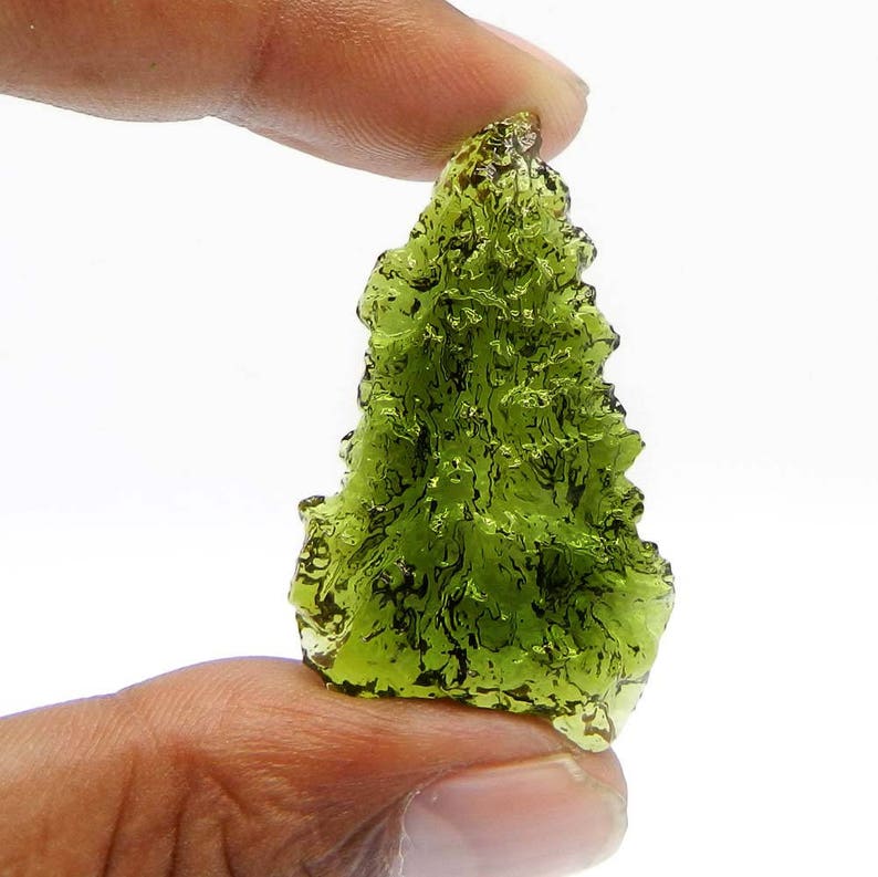 Synthetic Glass Polished Moldavite Semi Precious Stone - Etsy