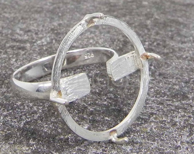 925 Sterling Silver Ring Collet 3 X 3 Mm to 20 X 20 Mm Square - Etsy