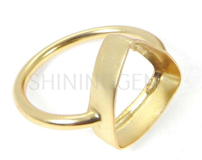 925 Sterling Silver Solid Ring Collet 6 X 6 Mm to 10x 10 Mm - Etsy