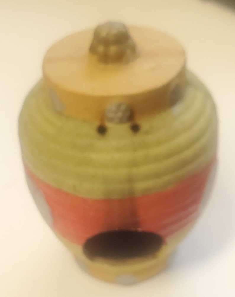 Rare and Unique Japan Incense Burner Bank - Etsy