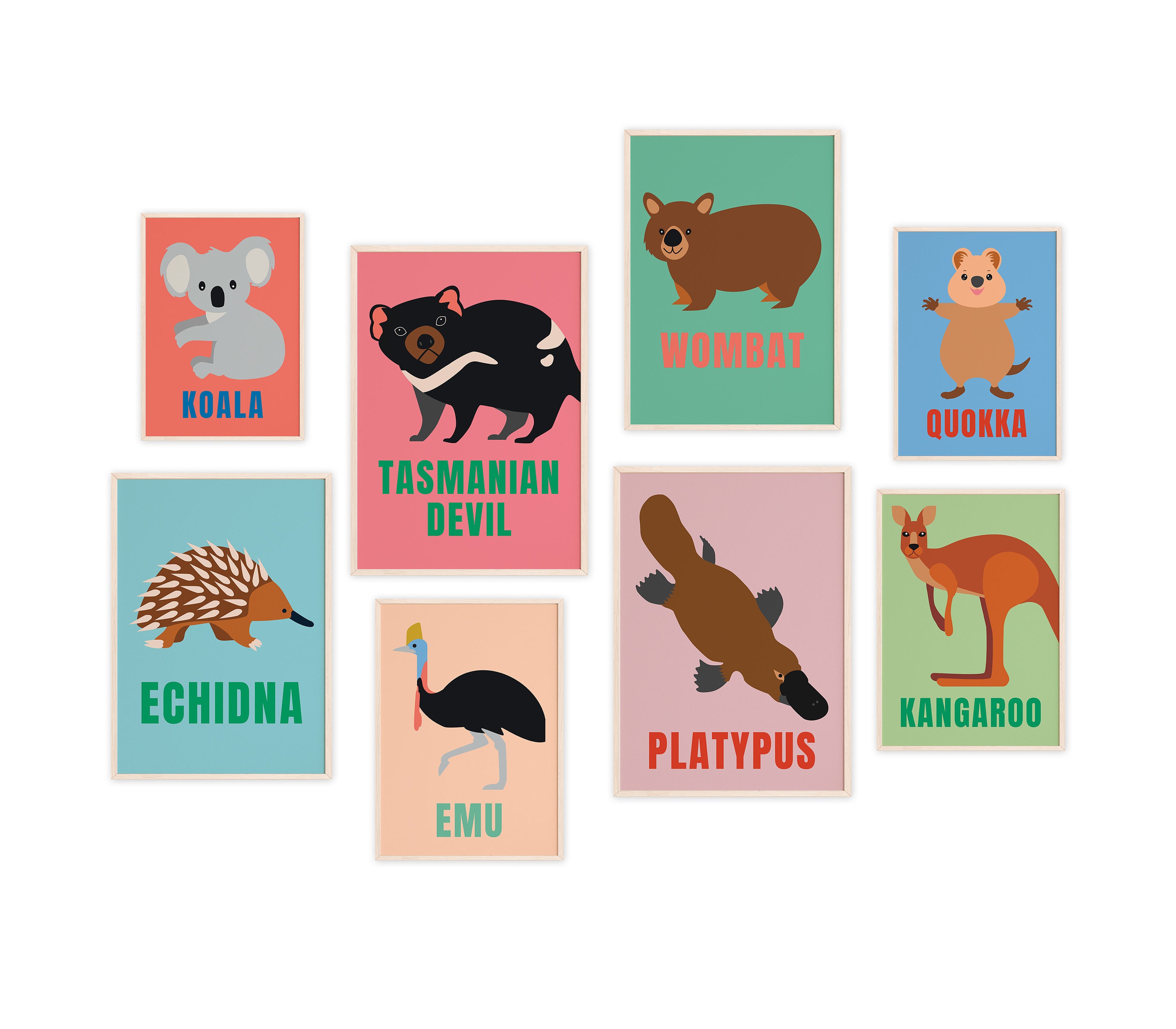 Echidna Poster Digital Download Print Childrens Print, Bedroom Decor ...