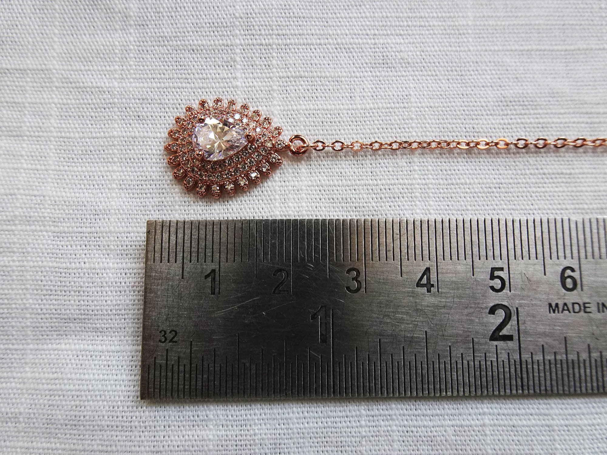 Maang Tikka Bridal Hair Jewelry in Gold Silver and Rose | Etsy