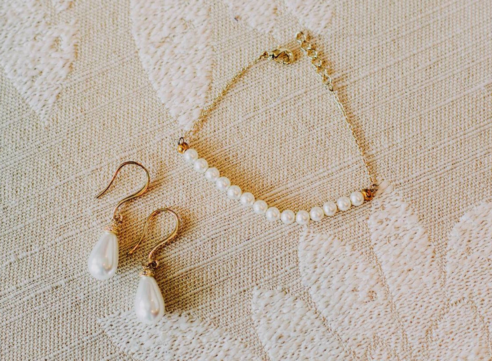 Pearl drop earrings gold silver and rose gold pearl teardrop | Etsy