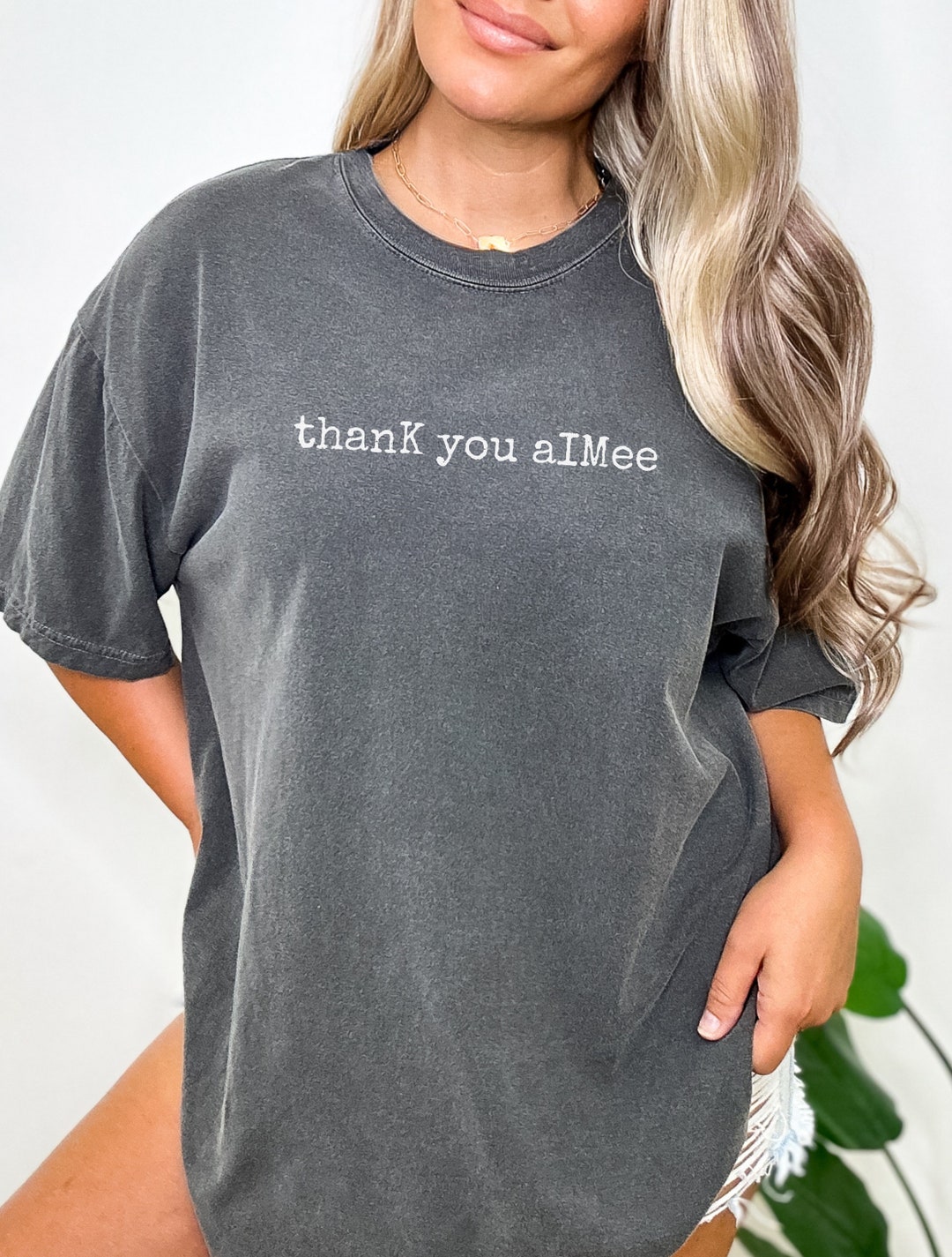 Thank You Aimee (black and White) Taylor TPPD Tortured Poets PNG ...